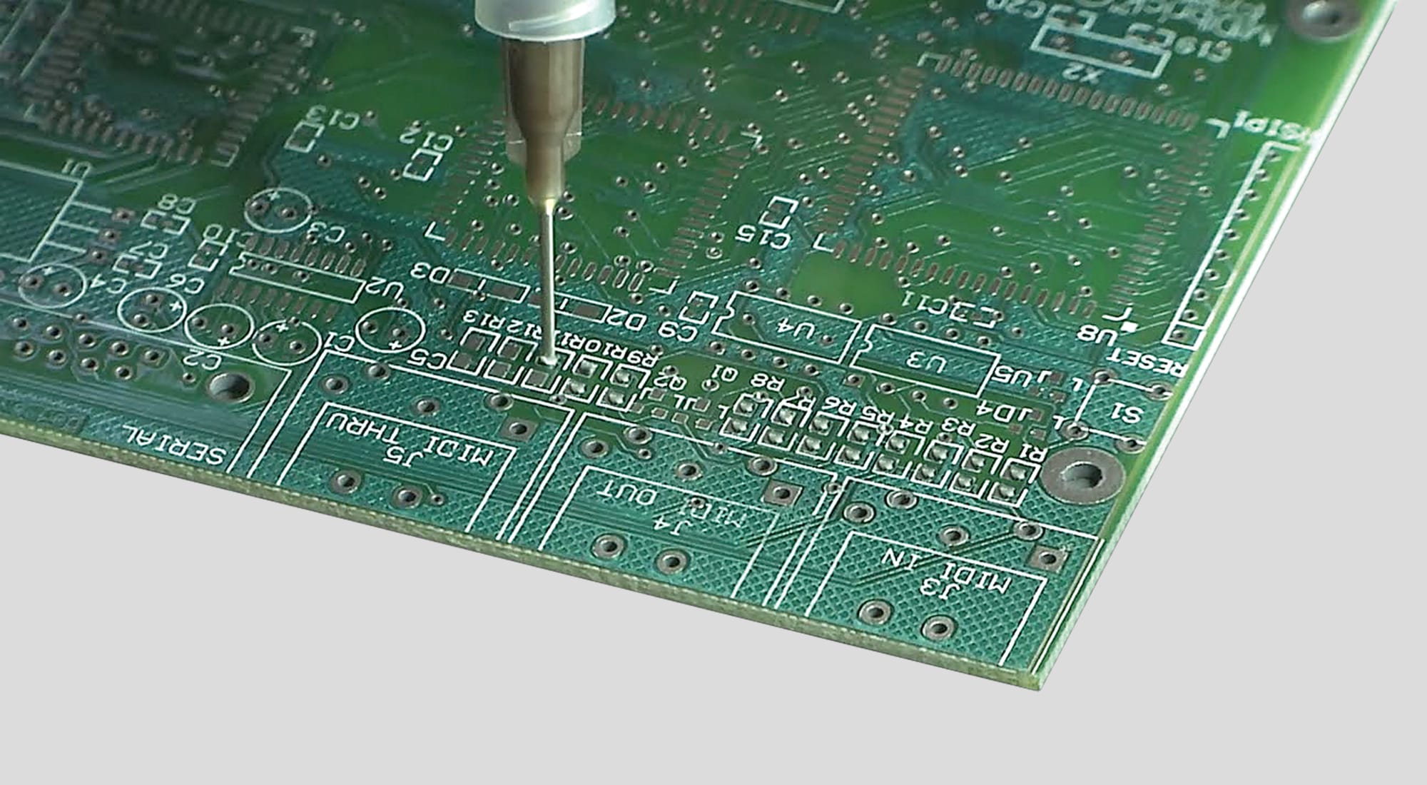 Solder paste dispensers for laser and induction