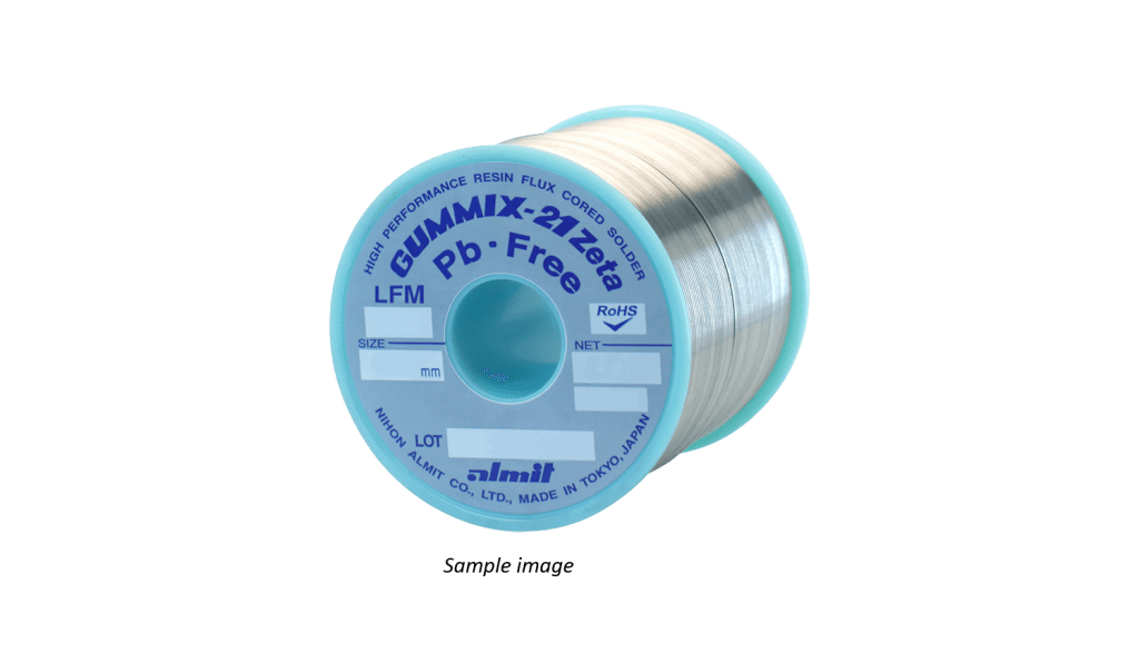 Solder wire Almit SR-38 RMA LFM-48S flux 3.5% Ø 0.5 mm